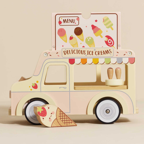 Wooden Ice Cream Van